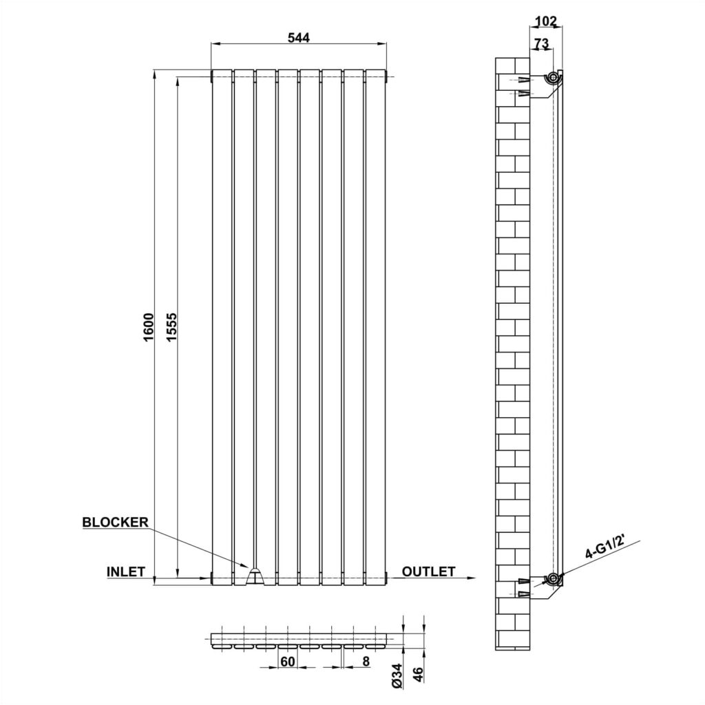 Vertical Flat Panel Radiator - Modern and Efficient Heating